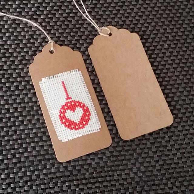 Handcrafted Christmas Gift Tags, Hobbies & Toys, Stationery & Craft ...