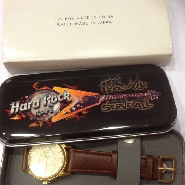 Hard Rock Cafe Watch - London, Luxury, Watches on Carousell