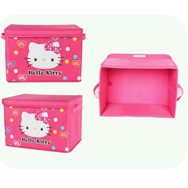 Hello Kitty Storage Box, Women's Fashion on Carousell