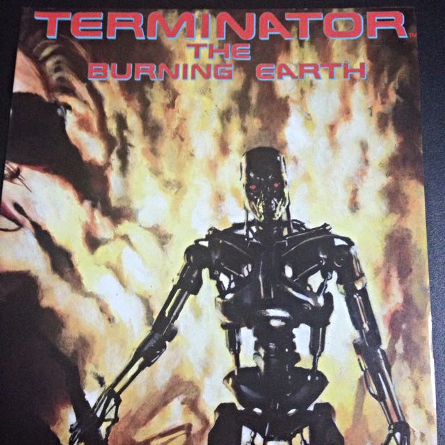 Terminator The Burning Earth Comics Book. Thick Comic Collection ...