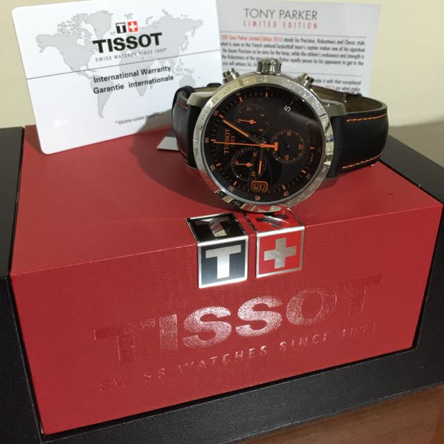 Tissot Limited Edition Tony Parker Watch(Used), Luxury, Watches on Carousell