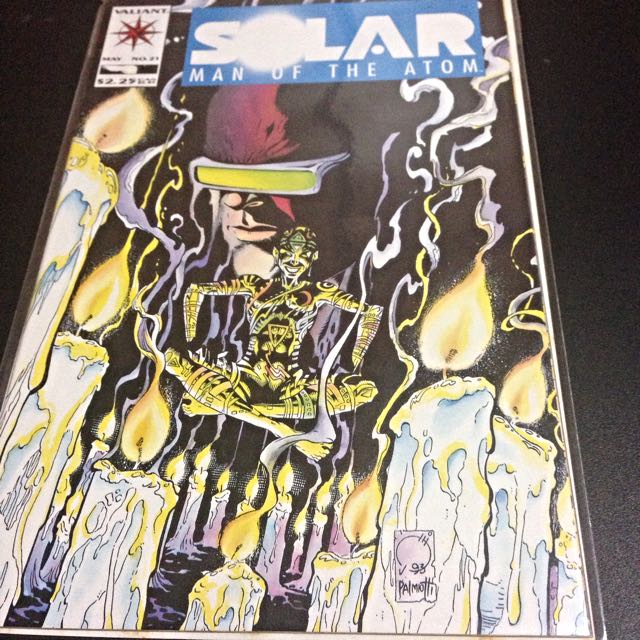 Valiant Comics. Solar Man Of Atom. Rare #1, Hobbies & Toys, Memorabilia ...