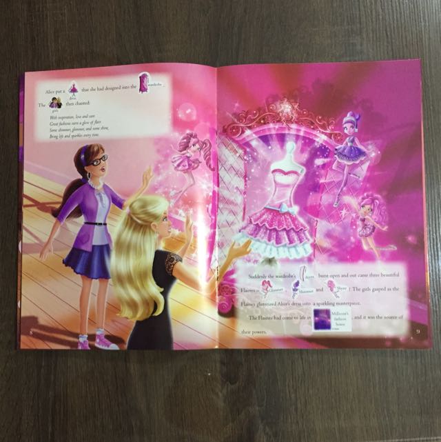 Barbie A Fashion Fairytale And Lyric Book, Hobbies & Toys, Books ...
