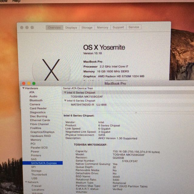 Custom MacBook Pro 15-inch i7 2.2GHz, Computers & Tech, Parts ...