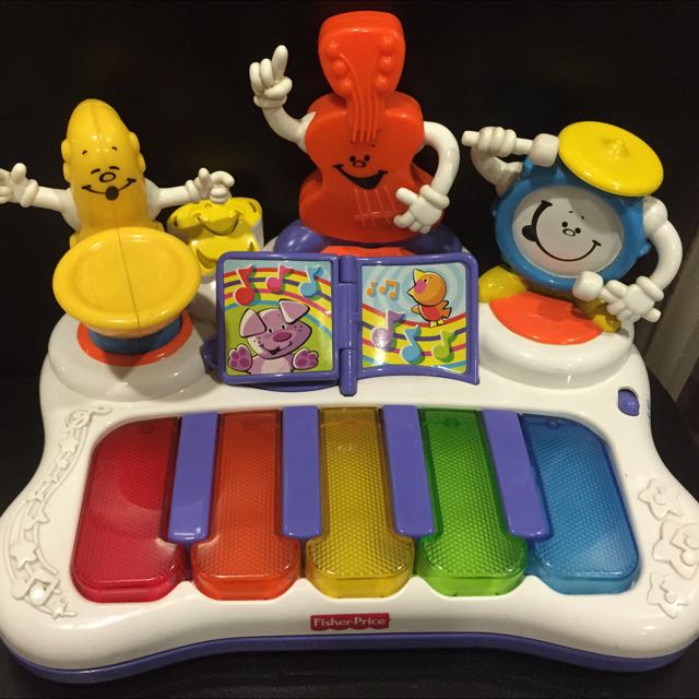 Fisher-Price Little Superstar Jammin' Band Piano, Babies & Kids, Infant ...