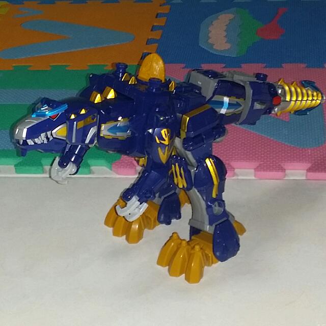 Gokaiger Gozyujin Gojyujin Q-Rex DX Megazord Original Bandai Power ...