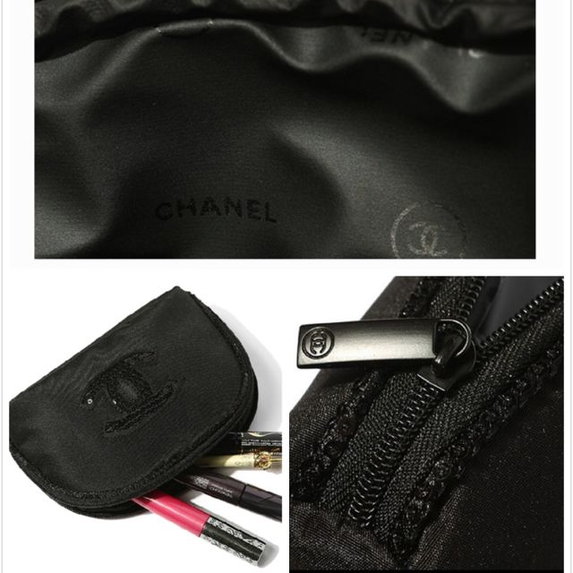 SOLD!! Chanel Make Up Pouch VIP Vanity Gift Pouch, Women's Fashion ...