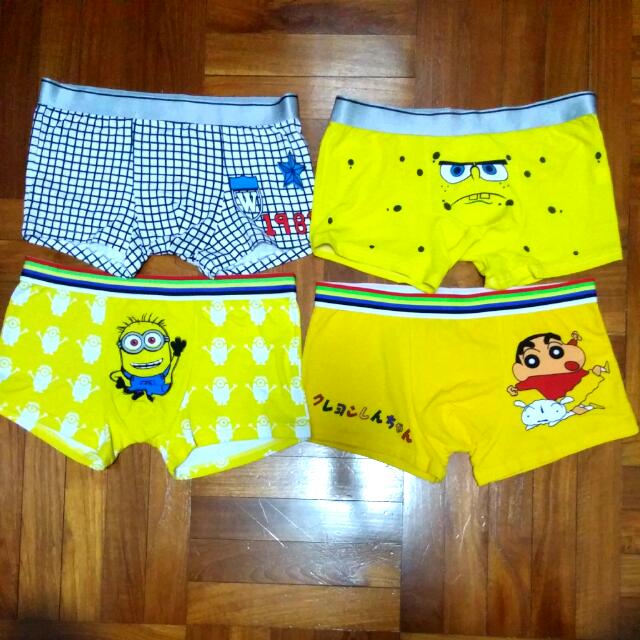 Cartoon Boxers, Men's Fashion, Bottoms, Sleep and Loungewear on Carousell