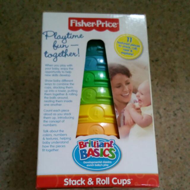 Fisher. Price (Stack & Roll Cups), Hobbies & Toys, Toys & Games on ...