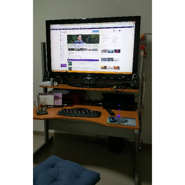 IKEA Computer Table, Furniture & Home Living, Furniture, Tables & Sets ...