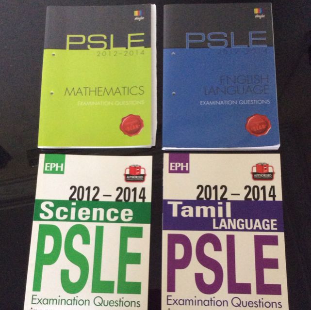PSLE Booklets 2012-2014, Hobbies & Toys, Books & Magazines, Textbooks ...
