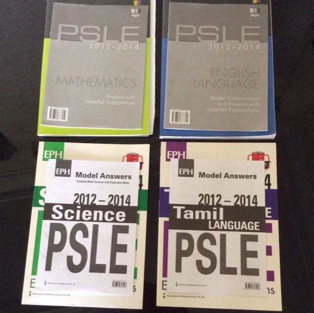 PSLE Booklets 2012-2014, Hobbies & Toys, Books & Magazines, Textbooks ...