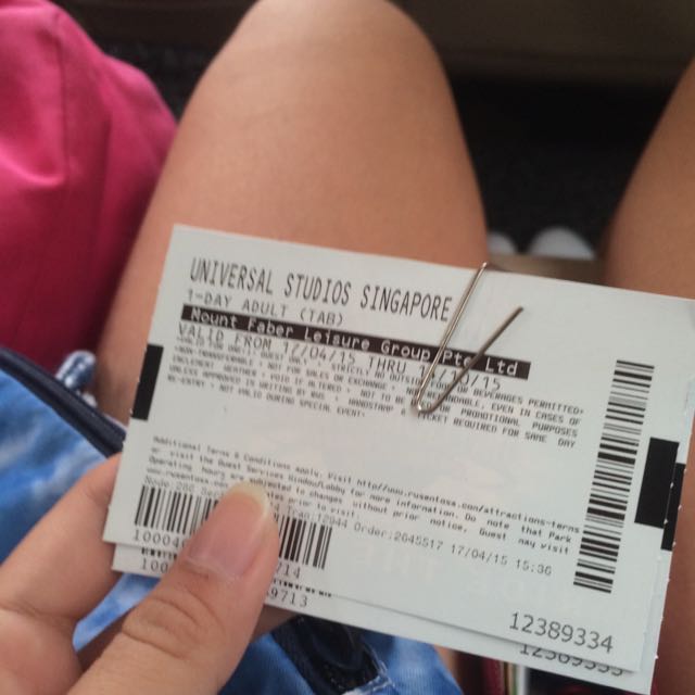 [PENDING] uss ticket, Tickets & Vouchers, Event Tickets on Carousell