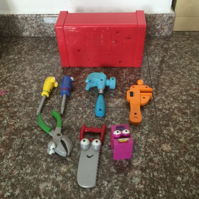 Handy Manny Tools And Toolbox Toy, Hobbies & Toys, Toys & Games on ...