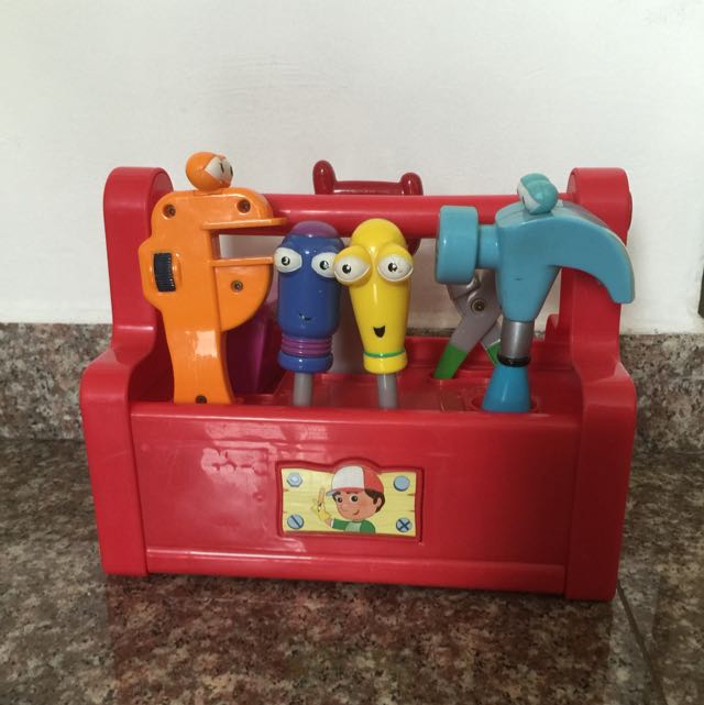 Handy Manny Tools And Toolbox Toy, Hobbies & Toys, Toys & Games on ...