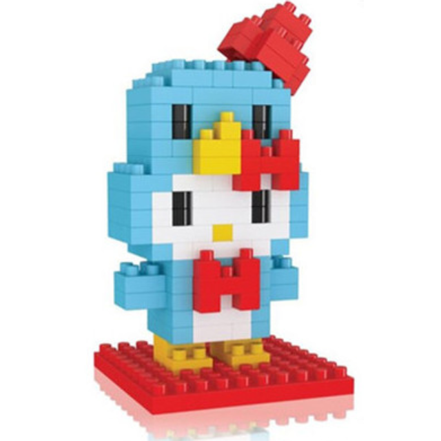 HELLO KITTY (Tuxedosam) #9609 (Sanrio) ~ Mini Lego Block, Nano Block ...