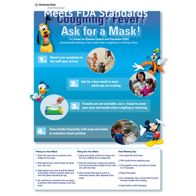 Kimberly Clark Child's Face Mask, Babies & Kids on Carousell