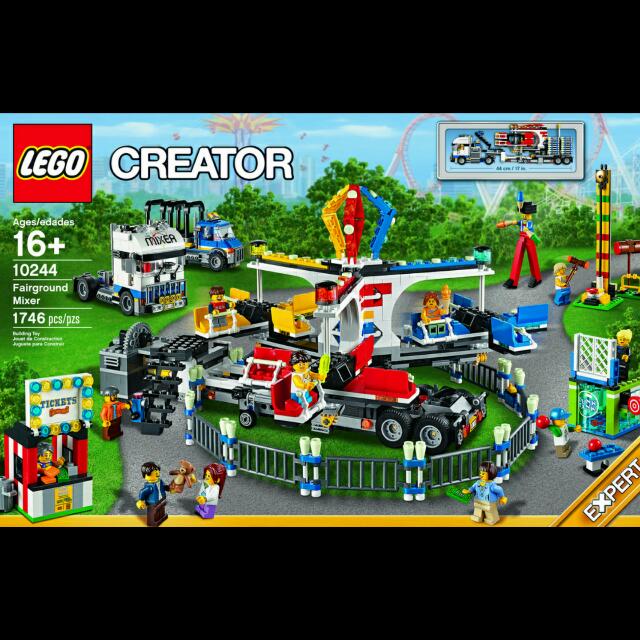 Lego 10244 Creator Fairground Mixer, Hobbies & Toys, Toys & Games on ...