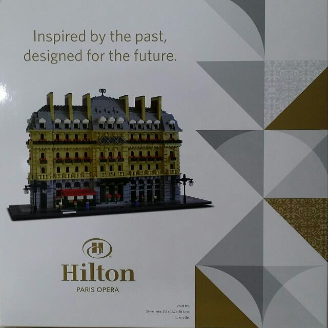 LEGO Hotel Hilton Paris Opera Limited Luxury set. Only 500 sets ...