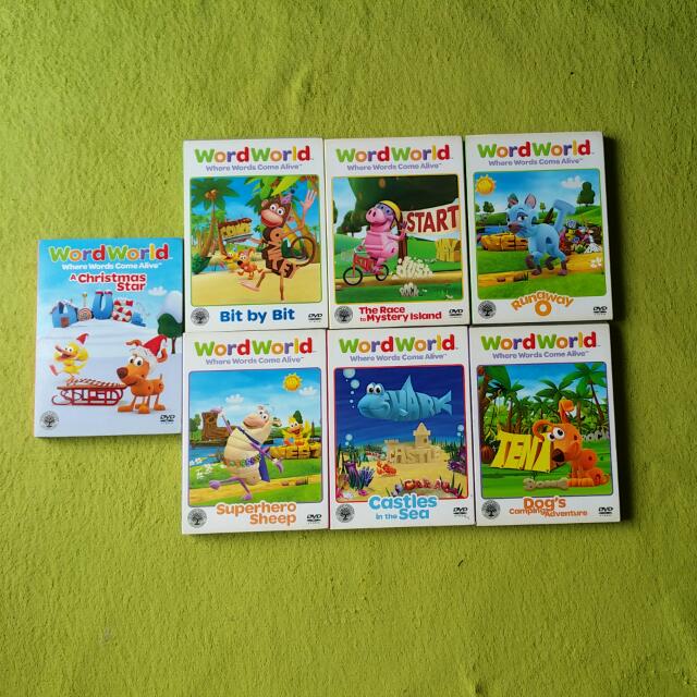 Word World DVDs, Hobbies & Toys, Toys & Games on Carousell