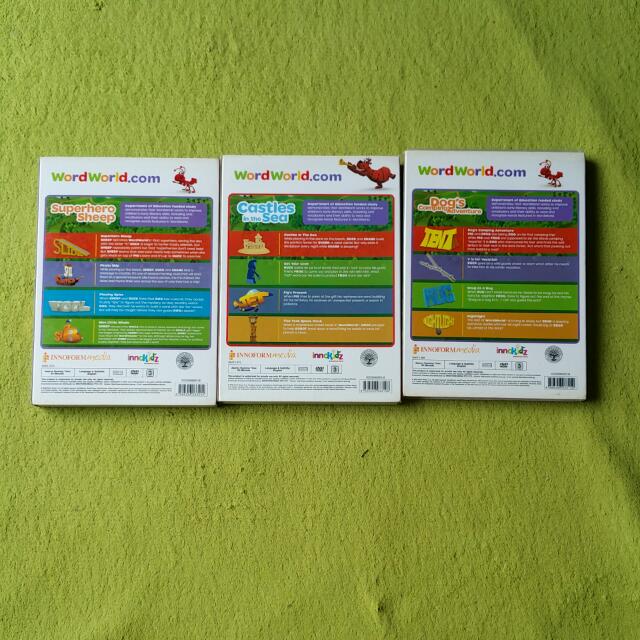 Word World DVDs, Hobbies & Toys, Toys & Games on Carousell