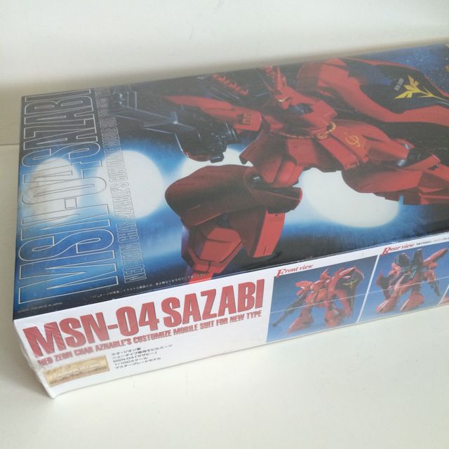 BNIB Master Grade Sazabi Gundam 1/100 Bandai, Hobbies & Toys, Toys ...