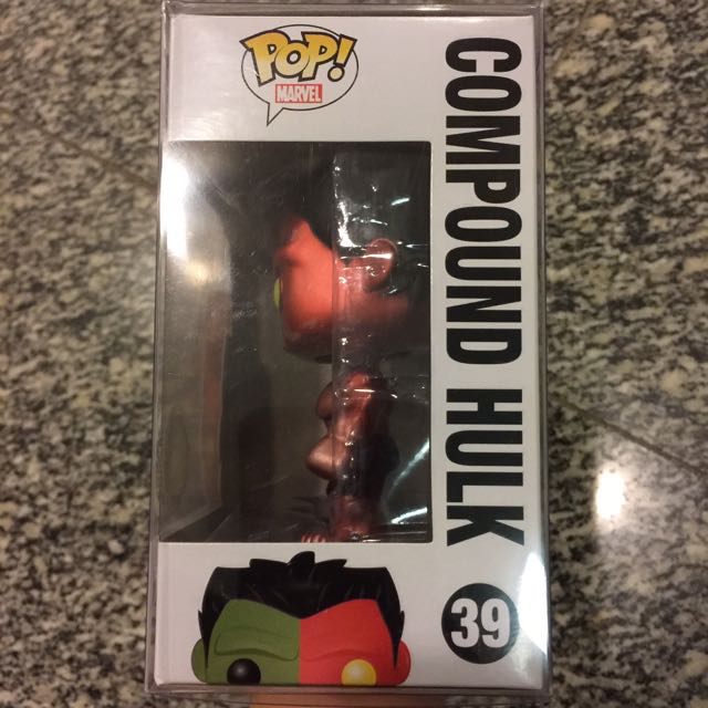 Funko POP! Marvel Metallic Compound Hulk #39, Hobbies & Toys, Toys ...