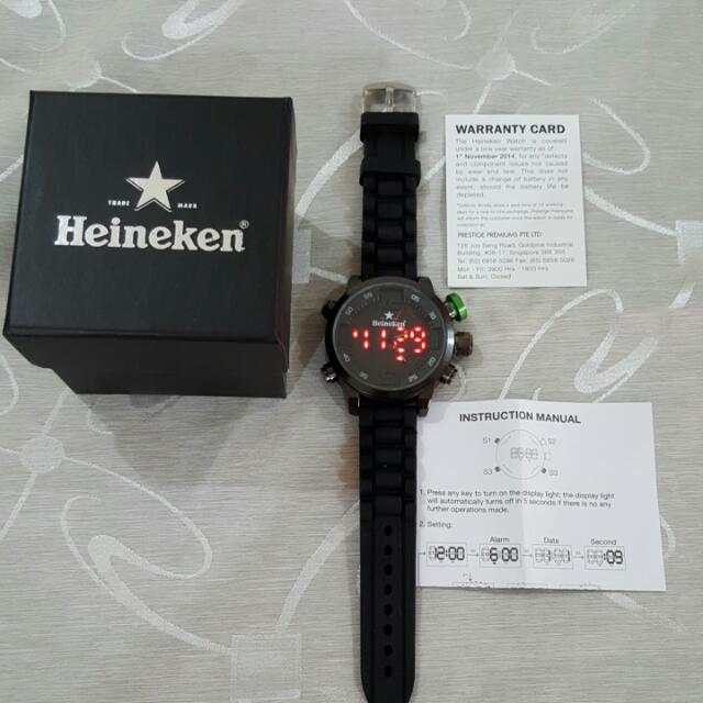 Heineken watch, Mobile Phones & Gadgets, Wearables & Smart Watches on ...