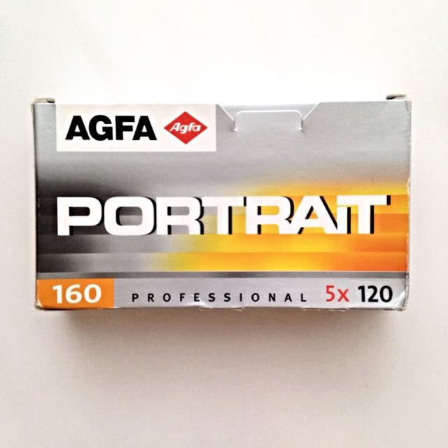 Rare Agfa Portrait 160 120mm Film (Expired: 10/07), Photography ...