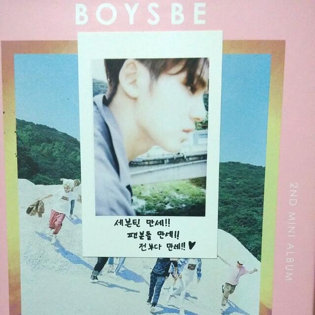 Seventeen Boys Be Hide Version + Mingyu Photocard, Hobbies & Toys ...