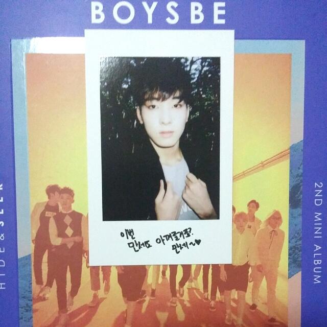 Seventeen Boys Be Seek Version + Wonwoo Photocard, Hobbies & Toys, Memorabilia & Collectibles, K ...