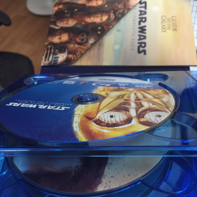 Star Wars: The Complete Saga (Eps 1-6) 9 Disc Blu Ray Set (Authentic ...