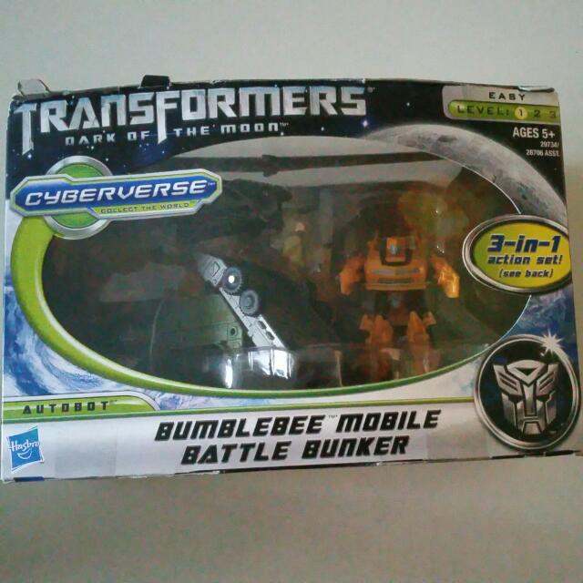 Transformers Bumblebee Mobile Battle Bunker, Hobbies & Toys, Toys ...