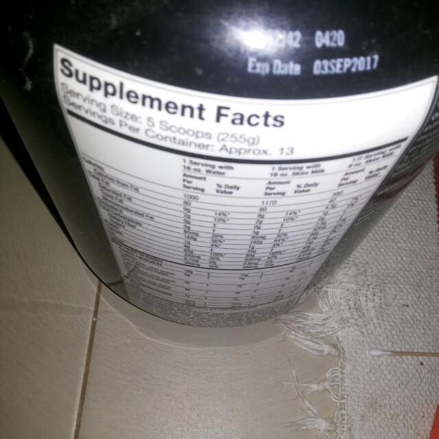 Mass Gainer Mech Tech, Health & Nutrition, Health Supplements, Sports ...