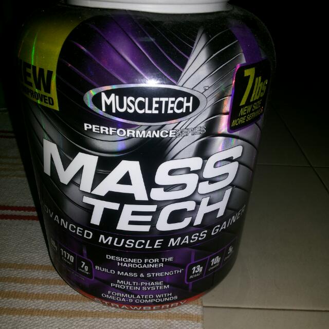 Mass Gainer Mech Tech, Health & Nutrition, Health Supplements, Sports ...