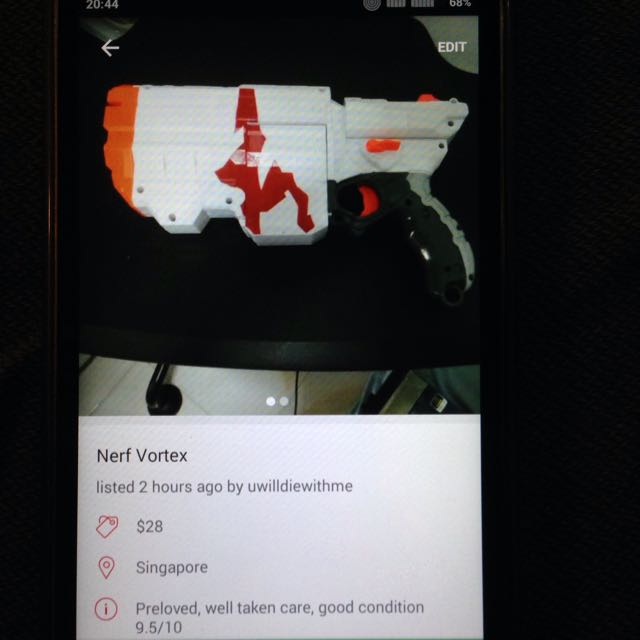 Nerf Vortex, Hobbies & Toys, Toys & Games on Carousell