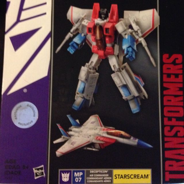Sealed MP-07 Transformers Starscream from Hasbr, Hobbies & Toys, Toys ...