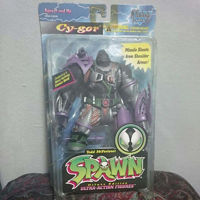 Spawn Cy-gor 1996 Figurine McFarlane Toys, Hobbies & Toys, Toys & Games ...