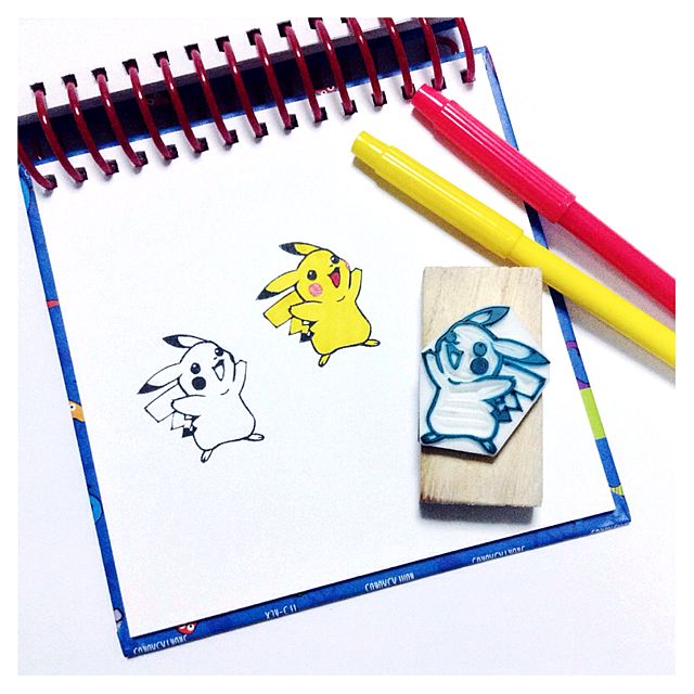 Customize a Character Stamp!, Hobbies & Toys, Stationery & Craft ...