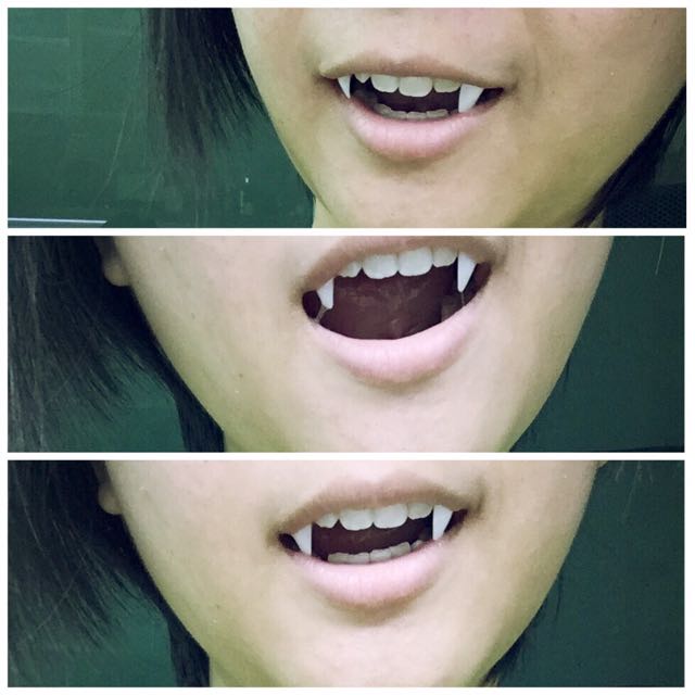 {Unavailable} Fake Vampire Teeth / Fangs Commission (Updated), Hobbies ...