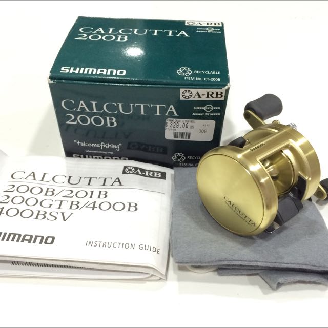 Shimano Calcutta 200B, Sports Equipment, Fishing on Carousell