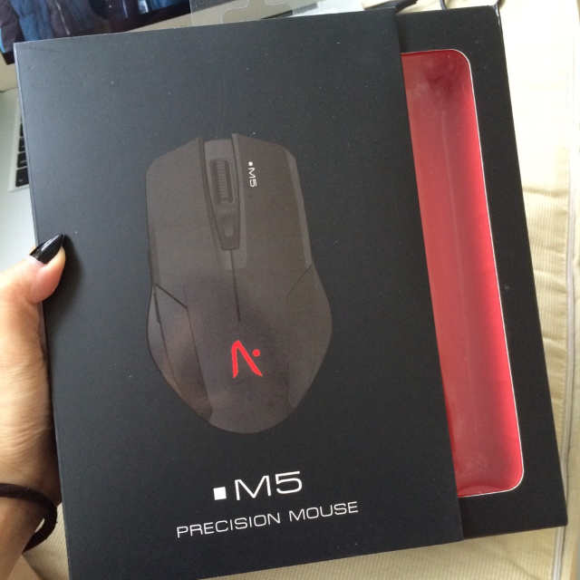 Aftershock M5 Precision Mouse for Gaming 3500DPI Optical Sensor ...