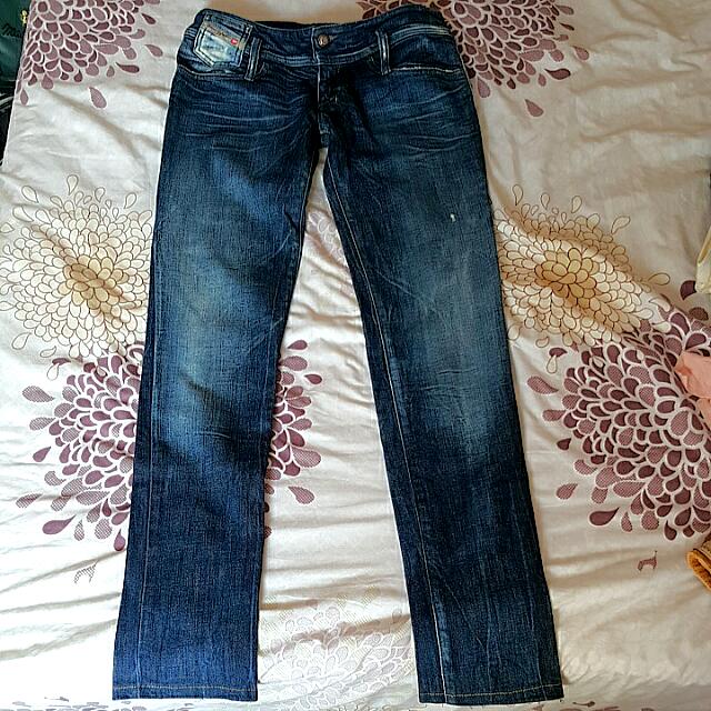 Authentic Diesel Denim Jeans, Women's Fashion, Bottoms, Jeans ...