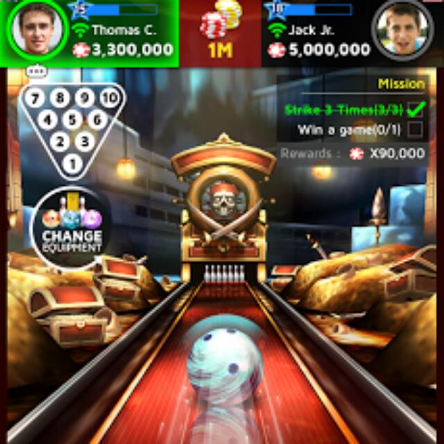 Bowling King Coin By Miniclip, Hobbies & Toys, Toys & Games on Carousell