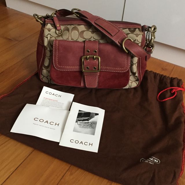 Coach Limited Edition Bag, Luxury, Bags & Wallets on Carousell