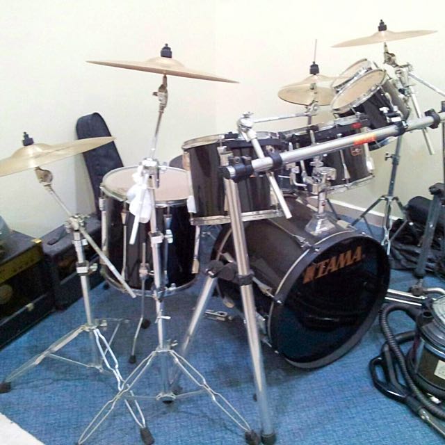 Full Drum Set, Hobbies & Toys, Music & Media, Music Accessories on ...