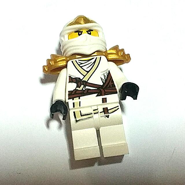 Lego Minifig Zane Zx With Armor From Ninjago - Authentic, Hobbies ...