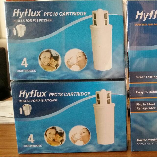 Hyflux Water Filter With 8 Filters, Health & Nutrition, Face Masks ...