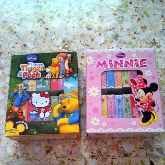 Minnie Mouse And Winnie The Pooh mini Story Books, Hobbies & Toys, Toys ...