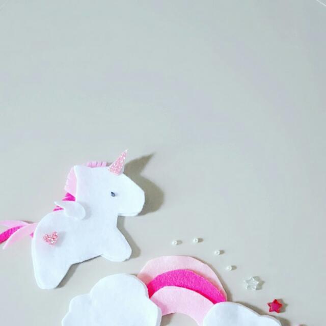 Unicorn Rainbow Theme Name Banner (Customise Name Banner), Babies ...